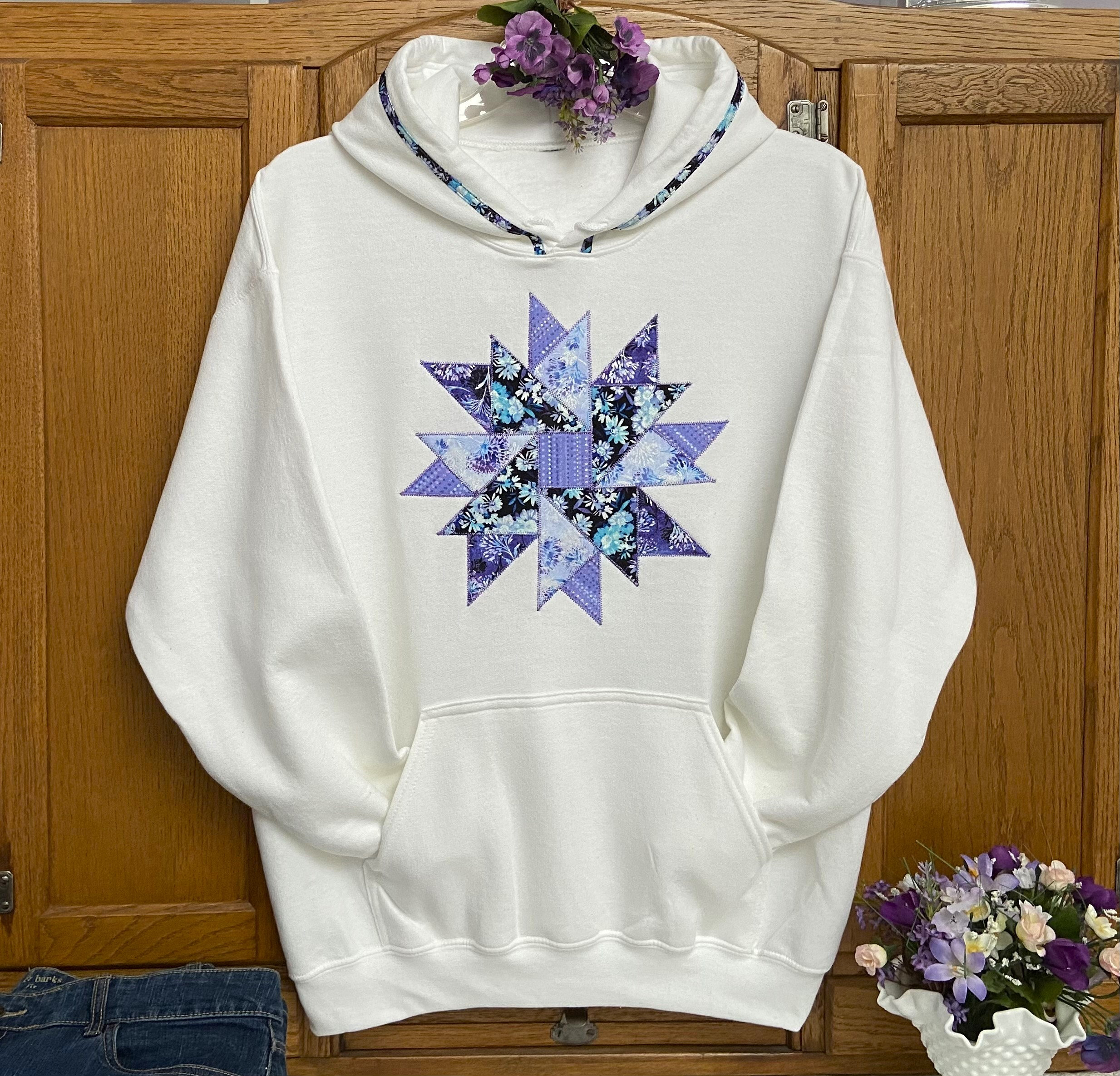 Charming Applique Double Aster Block - Etsy