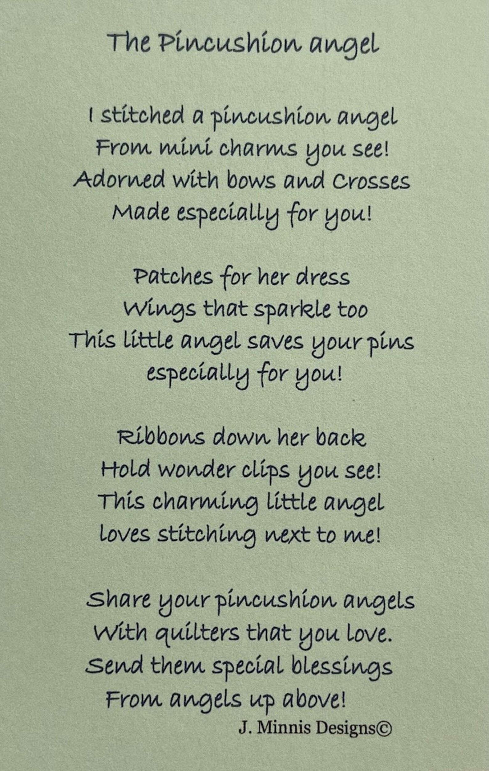 The Pincushion Angels Digital Pattern - Etsy