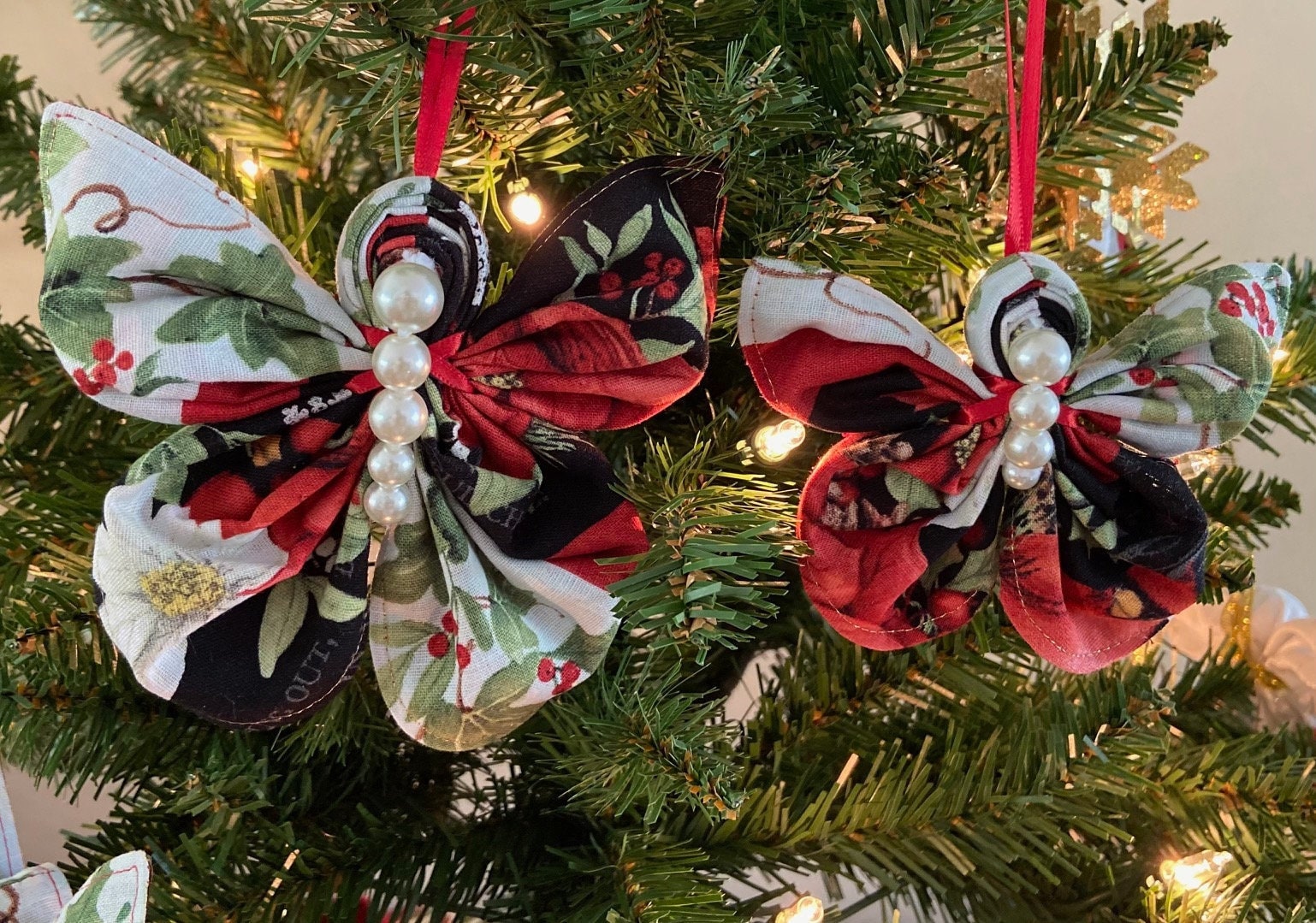 The Christmas Butterfly - Etsy