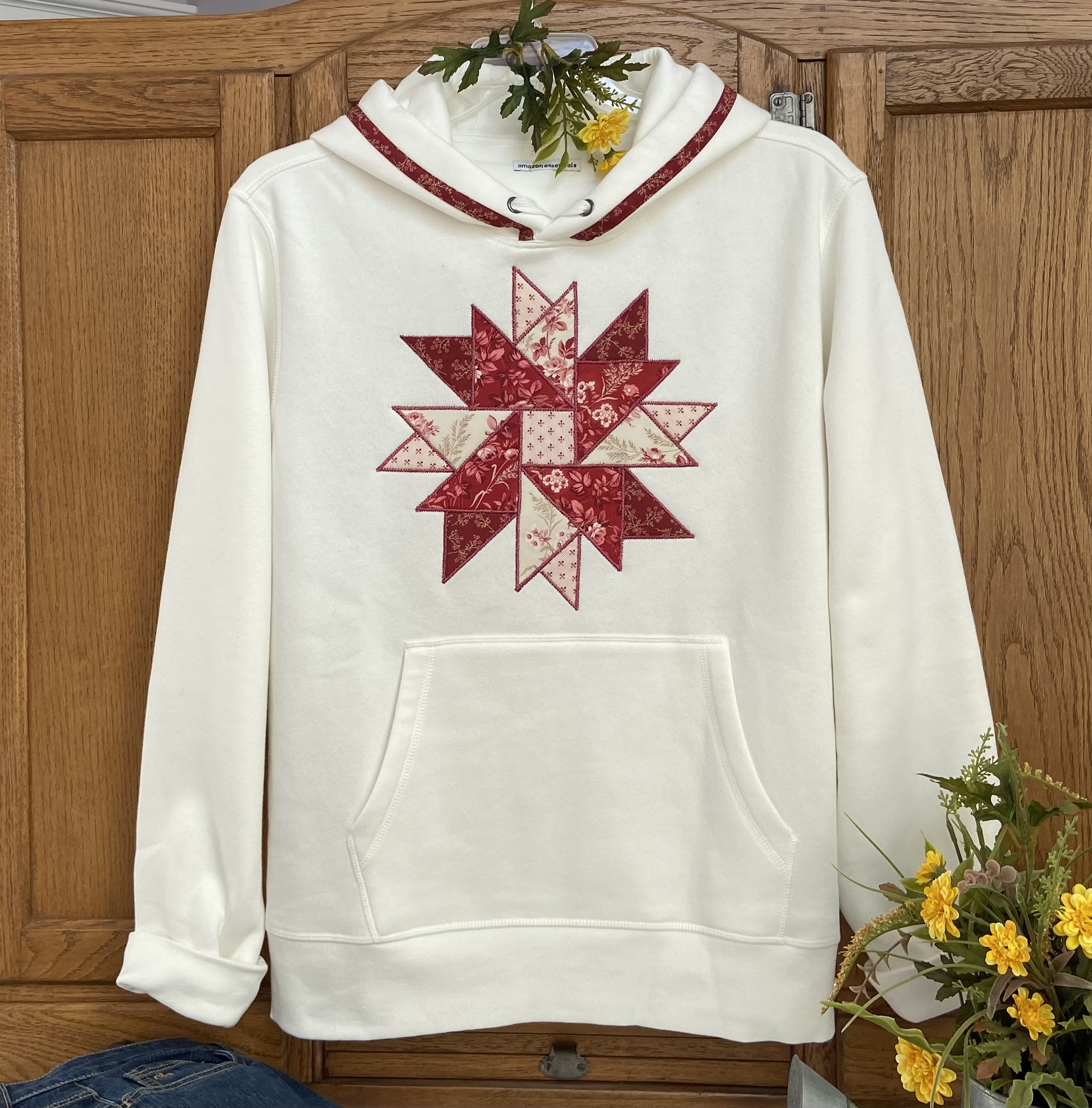 Charming Applique Double Aster Block - Etsy