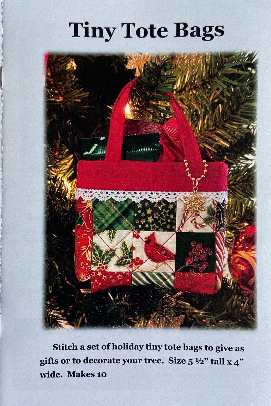 Tiny Tote Bags Pattern - Etsy