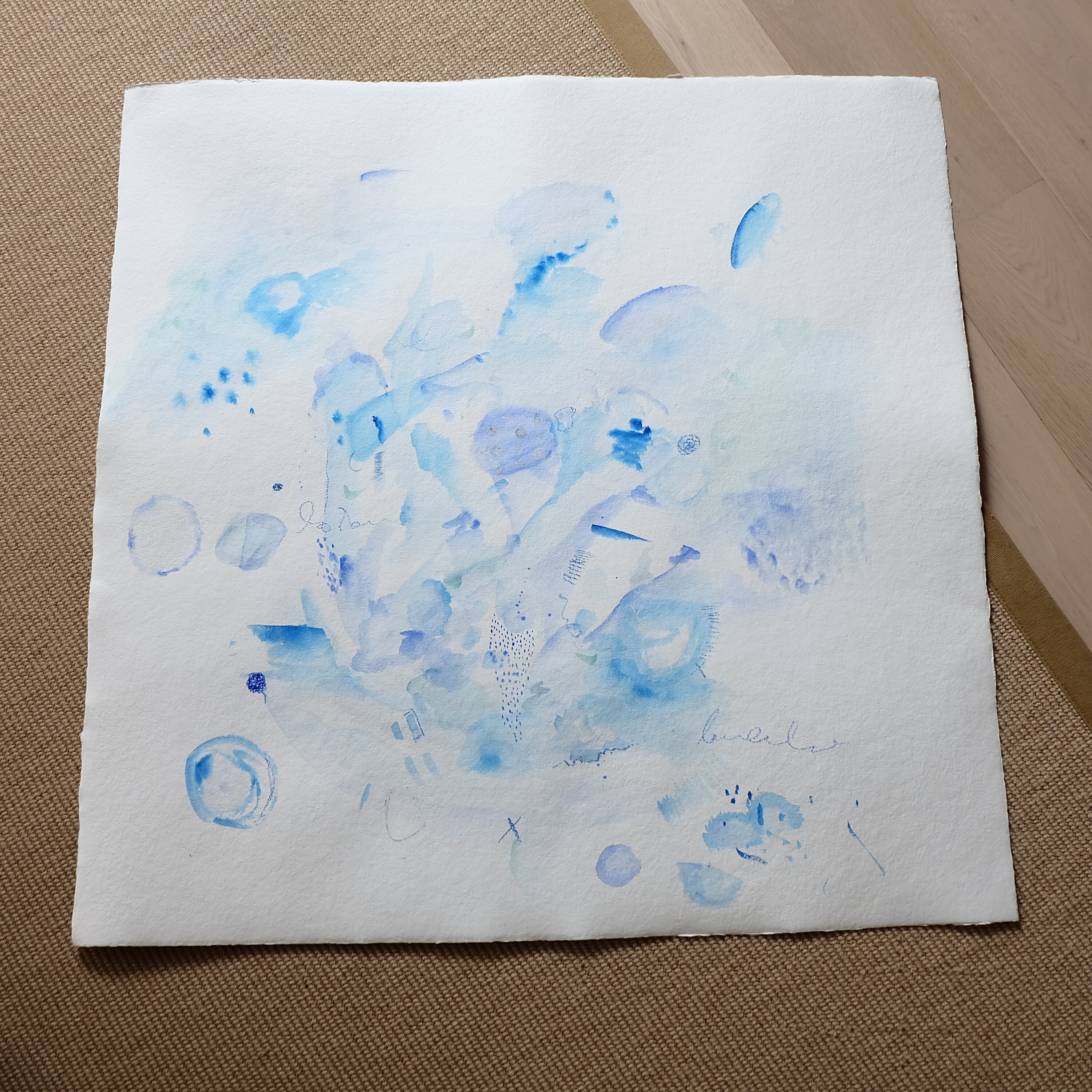 Large Format Watercolor Painting - Etsy