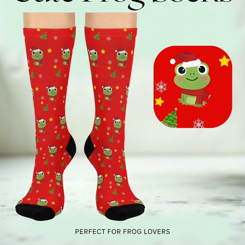 Frog Socks - Etsy