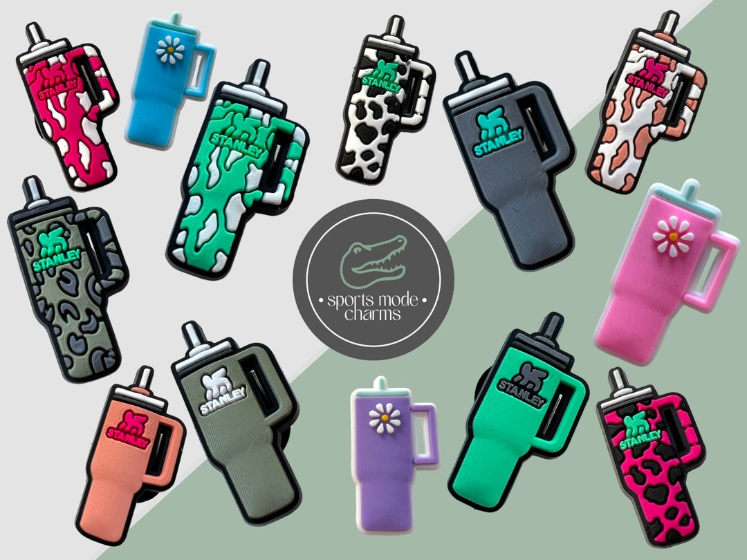 Croc Charm Pin Badge Cute Charms Travel Cup Mug Tumbler Quencher Kids ...