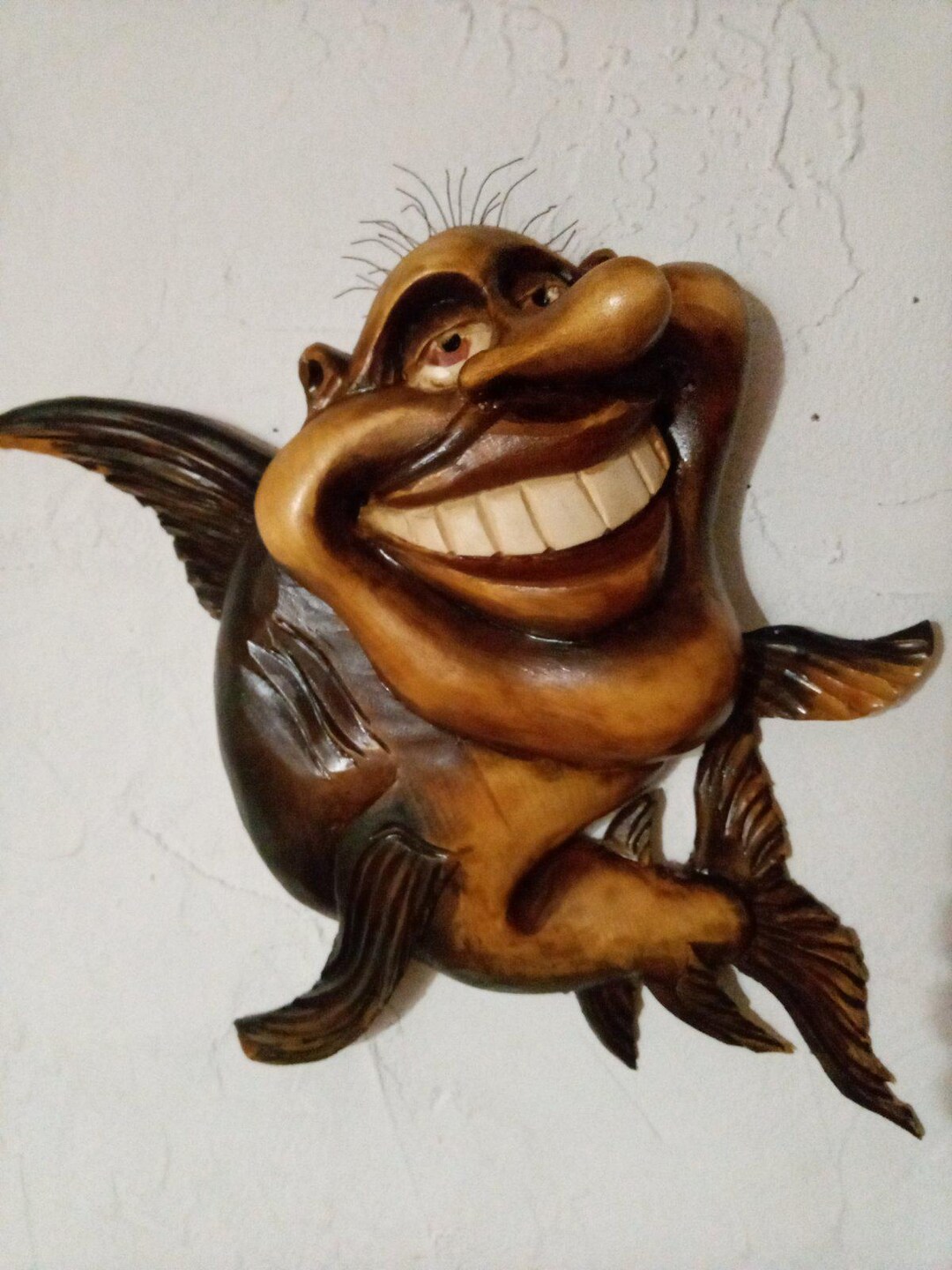 Bark Sculpture of "shark" - Etsy