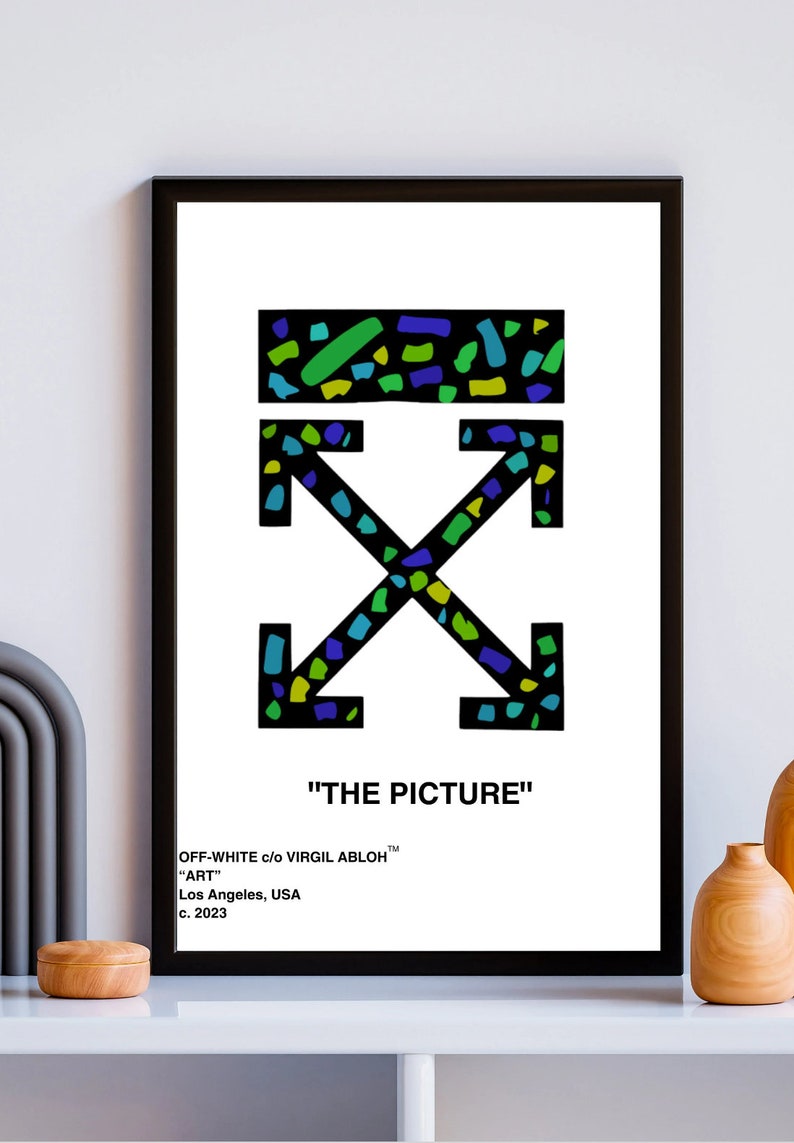 OFF-WHITE Poster , Instant Download, Modern Art, Off-white Picture ...