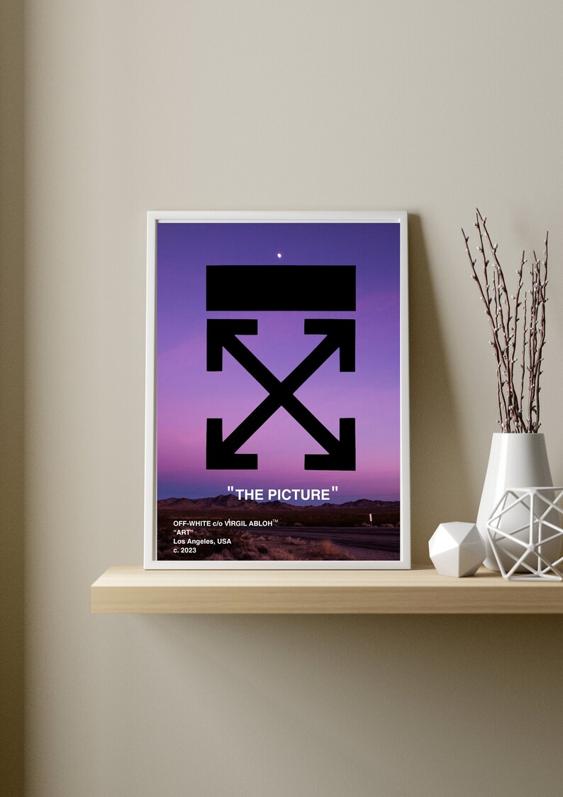 OFF-WHITE Poster , Instant Download, Modern Art, Off-white Picture ...