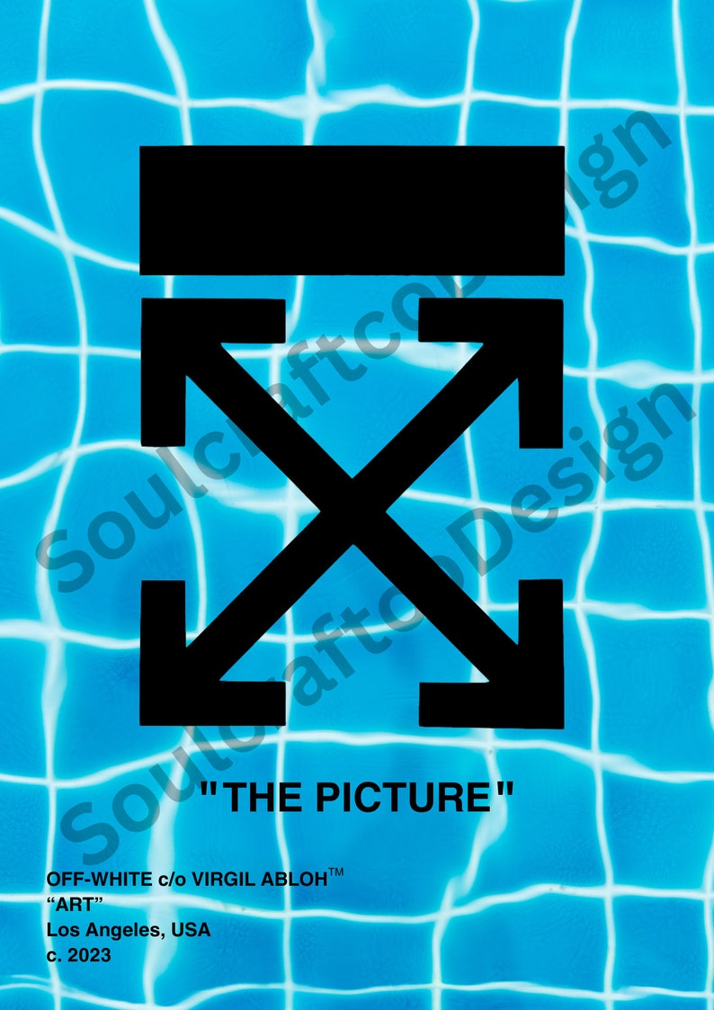 OFF-WHITE Poster , Instant Download, Modern Art, Off-white Picture ...
