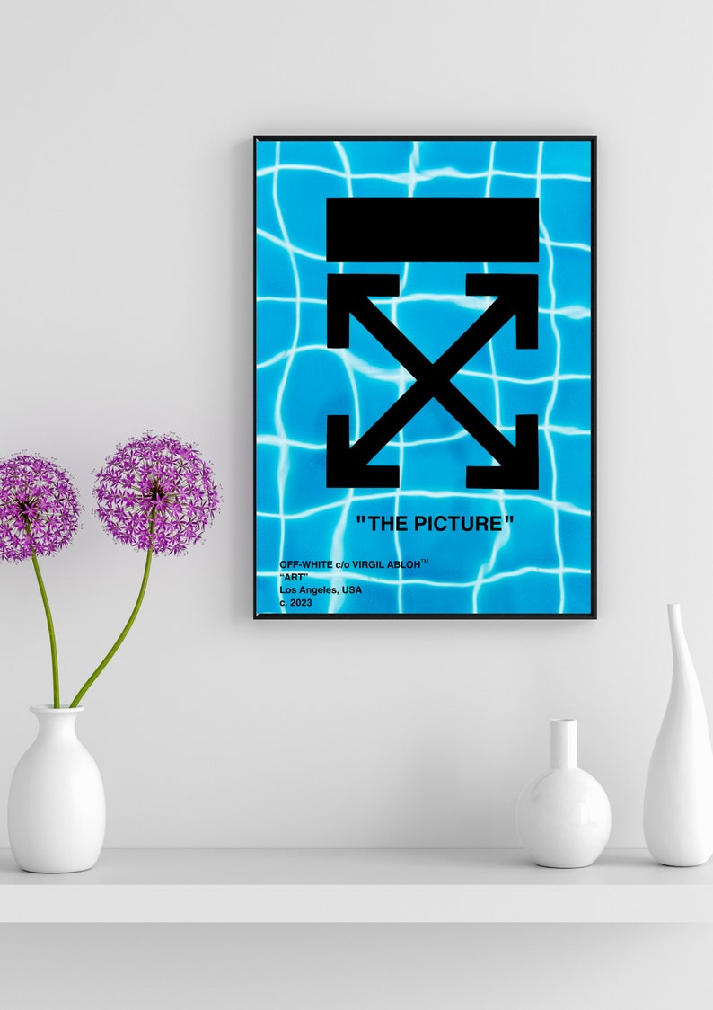 OFF-WHITE Poster , Instant Download, Modern Art, Off-white Picture ...