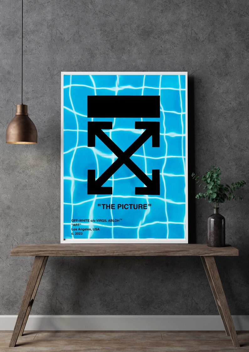 OFF-WHITE Poster , Instant Download, Modern Art, Off-white Picture ...