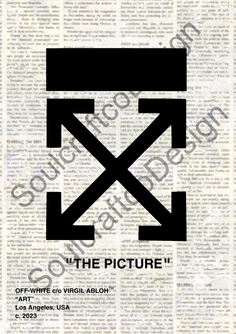 OFF-WHITE Poster , Instant Download, Modern Art, Off-white Picture ...