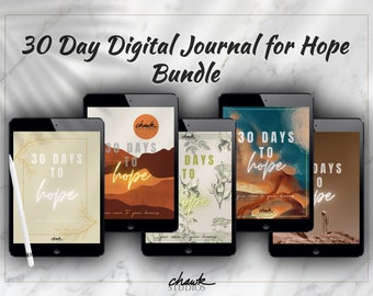 30 Days to Hope Guided Digital Journal With Daily Affirmations and ...