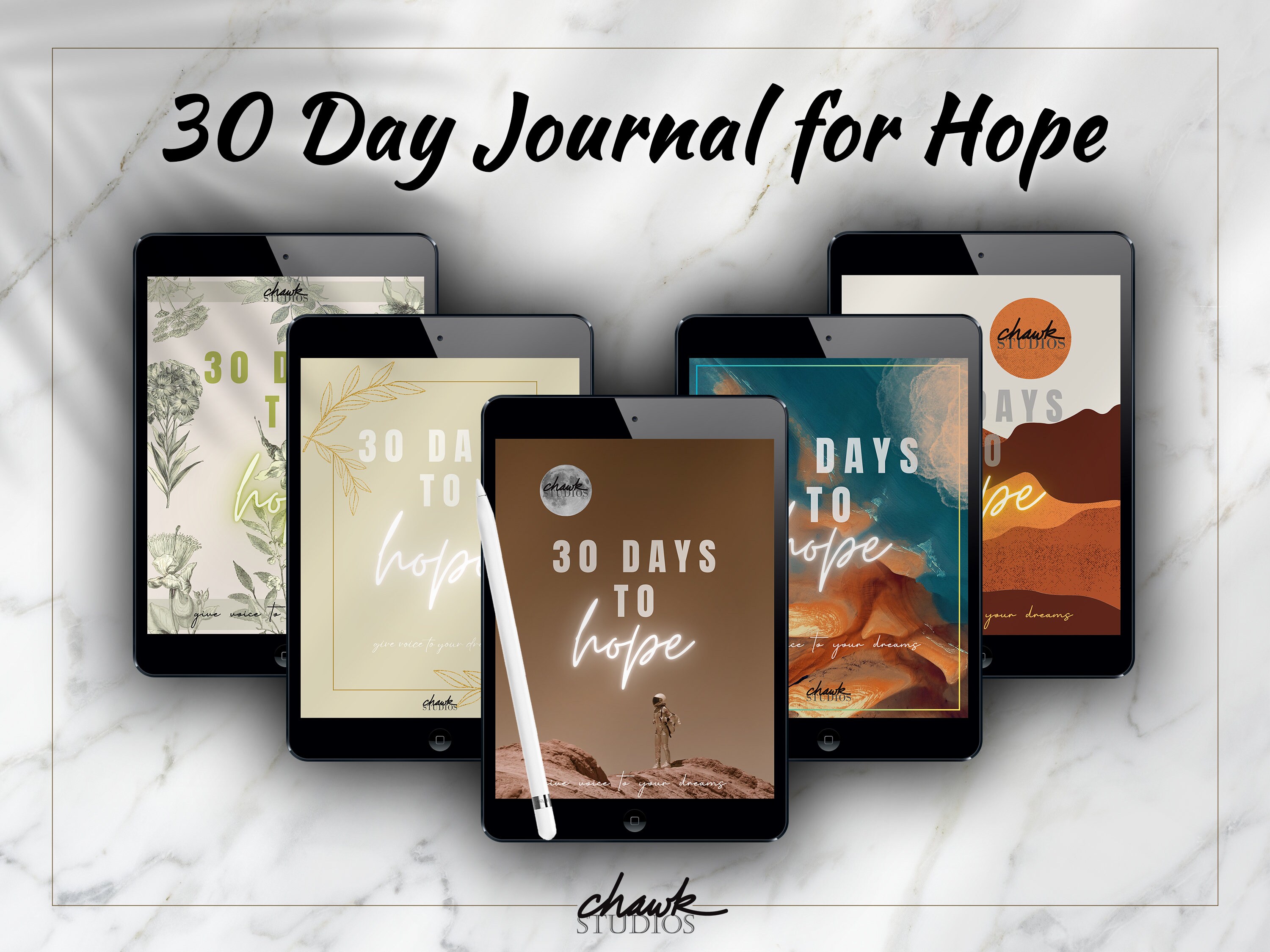 30 Days to Hope Guided Digital Journal With Daily Affirmations and ...