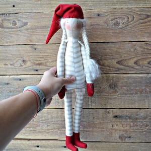 Easy Christmas Elf Pattern, Gnome in the Nordic Style of Maileg Insp ...