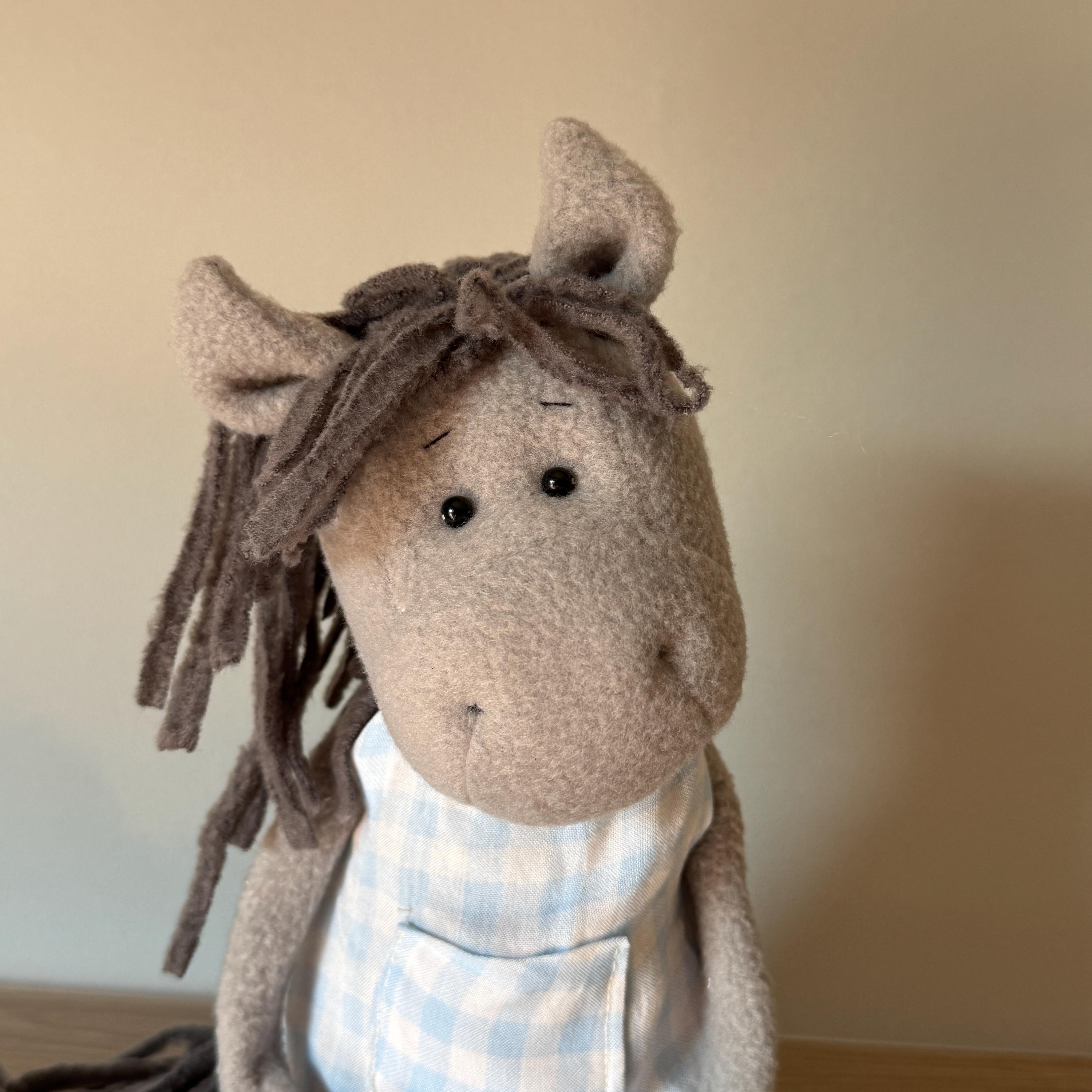 Easy Horse Sewing Pattern PDF • Beginner Friendly Stuffed Horse Toy ...
