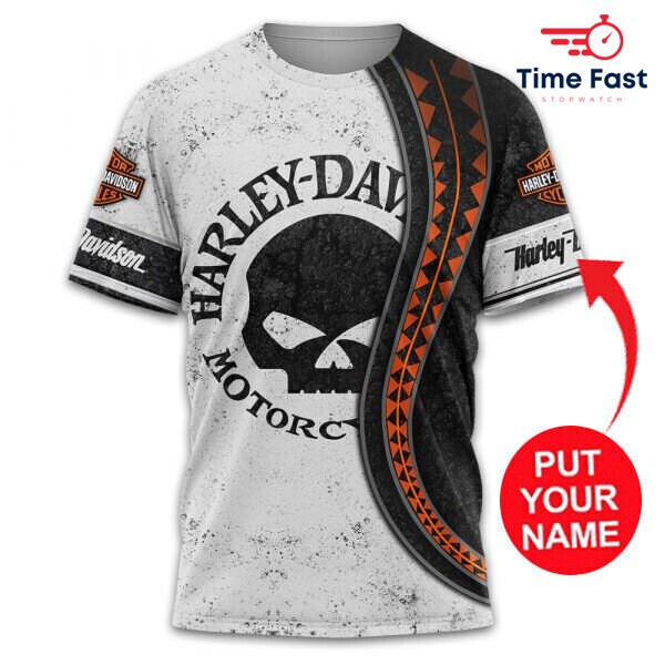 Harley Davidson Custom Name Shirt - Etsy