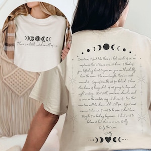 Practical Magic Sally's Letter to Gilly Comfort Colors Shirt, Oversized ...
