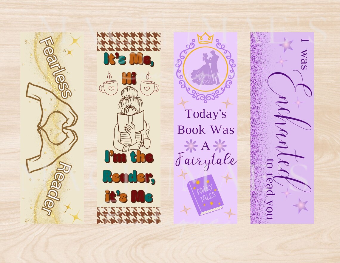 Printable Bookish Era Bookmark, Digital Printable Bookmarks, DIY ...