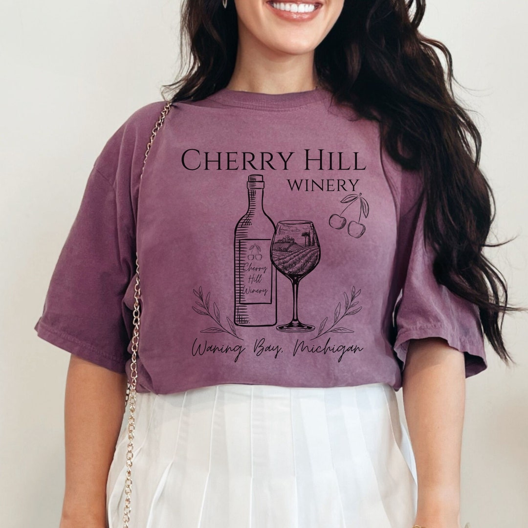 Funny Story Cherry Hill Winery Shirt, Waning Bay Shirt, Waning Bay MI ...