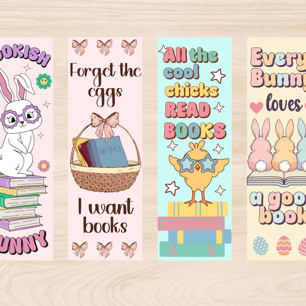 Printable Bookmarks - Etsy