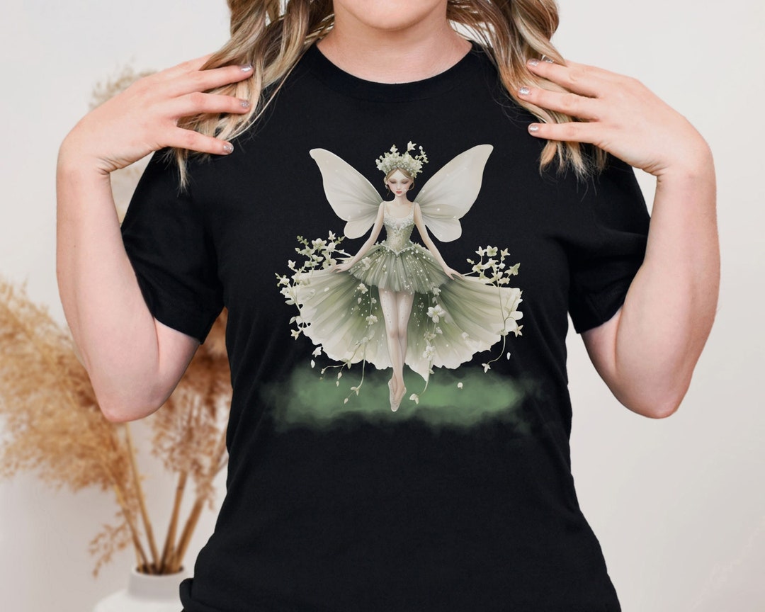 May Birth Flower Lily of the Valley Fairy, Birth Flower Gift, Birth ...