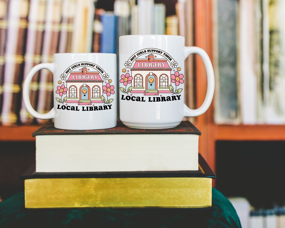 Hot Girls Read Mug, Cute Bookish Mug for Reader, Book Lover Gift ...