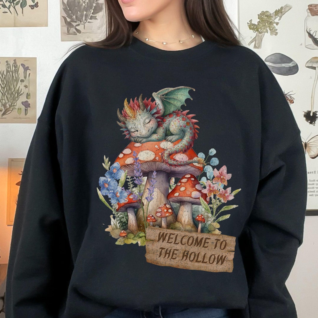 The Hollow Dragon Crewneck, OUABH Merch, Once Upon A Broken Heart, the ...