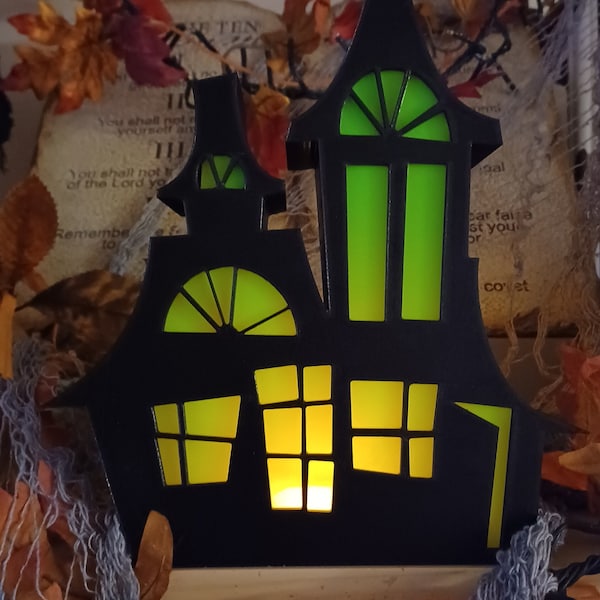 3d Printed Haunted House - Etsy