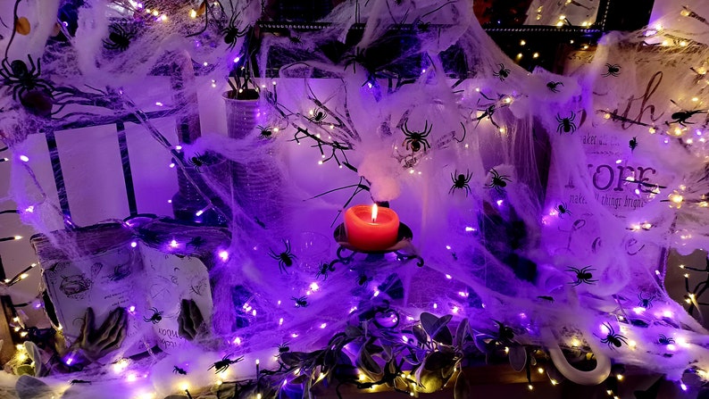 Spooky Halloween Spider Bundle Decoration - Etsy