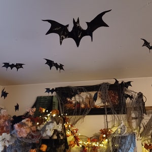 Hanging Vampire Bats | Bundle | Halloween | 3D Printed - Etsy