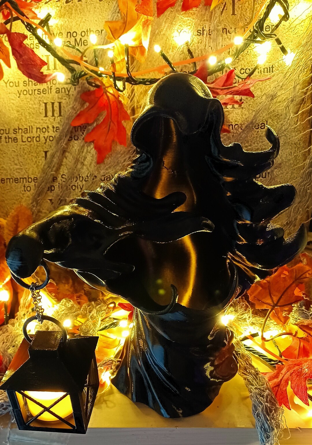 Phantom | Ghost | Lantern | Halloween | Tea Light | 3D Printed - Etsy