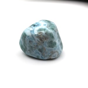 Larimar Gemstone, Ocean Blue Larimar Specimen, Magnificent Shape and ...
