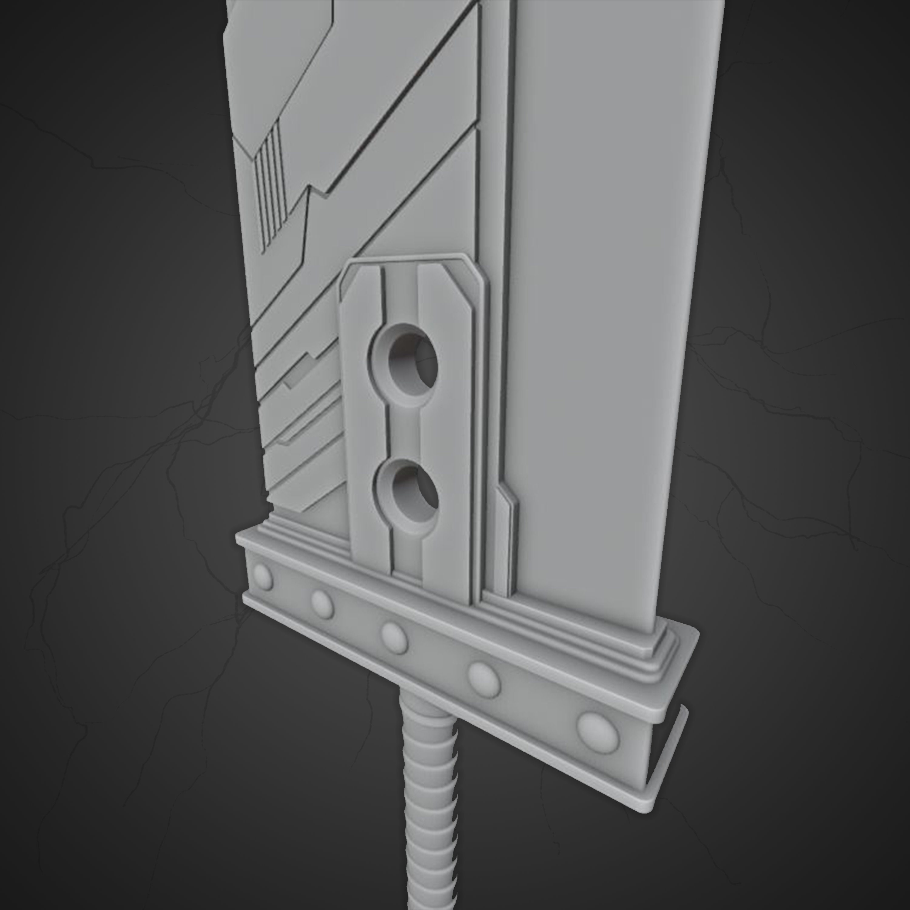 GAMETOYS 1/6 Buster Sword 3D Model Replica STL - Etsy