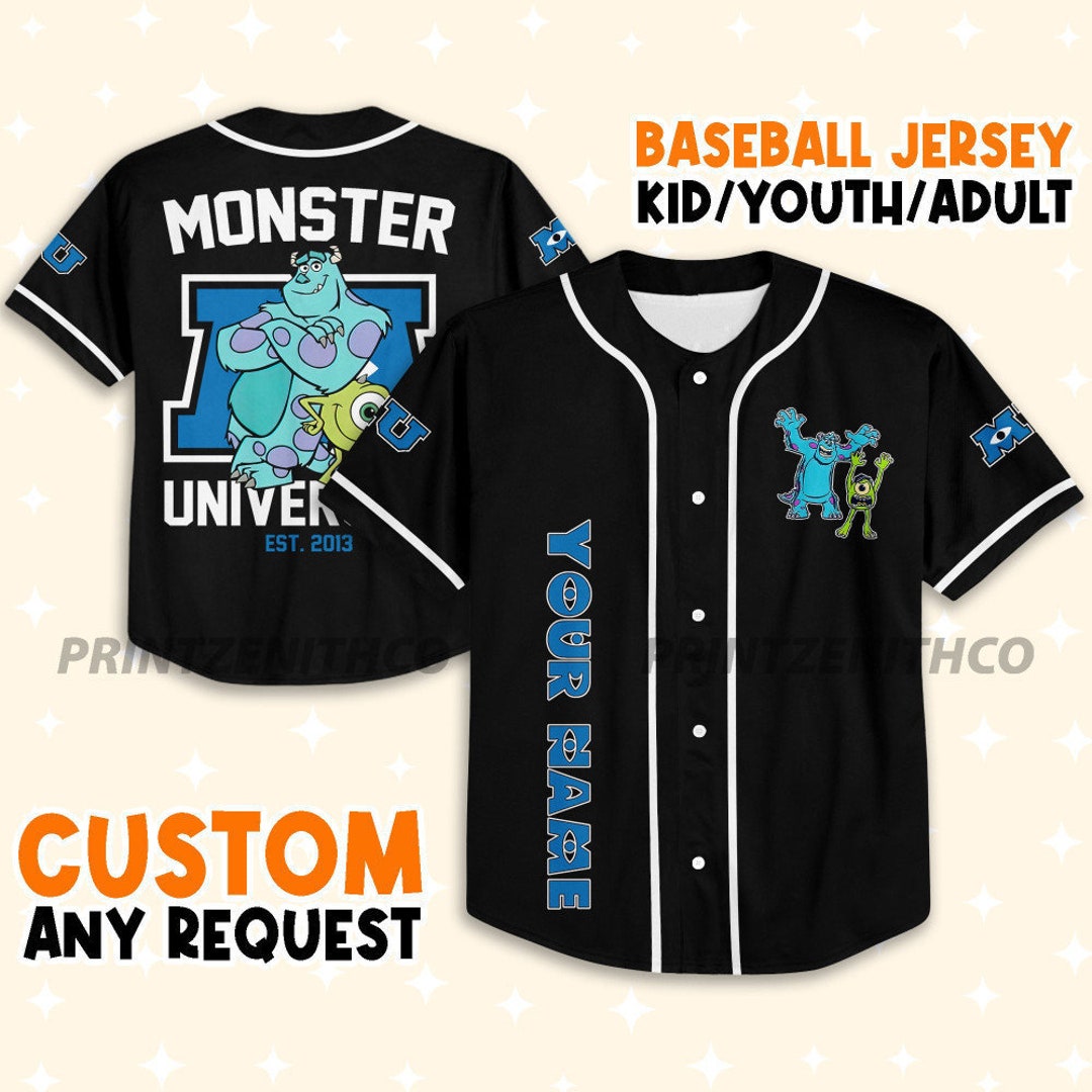 Personalize Monsters Inc Retro Monsters University - Etsy