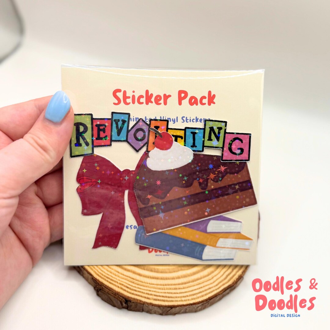 Matilda Inspired Holographic Sticker Pack | Musical Theatre Gift ...