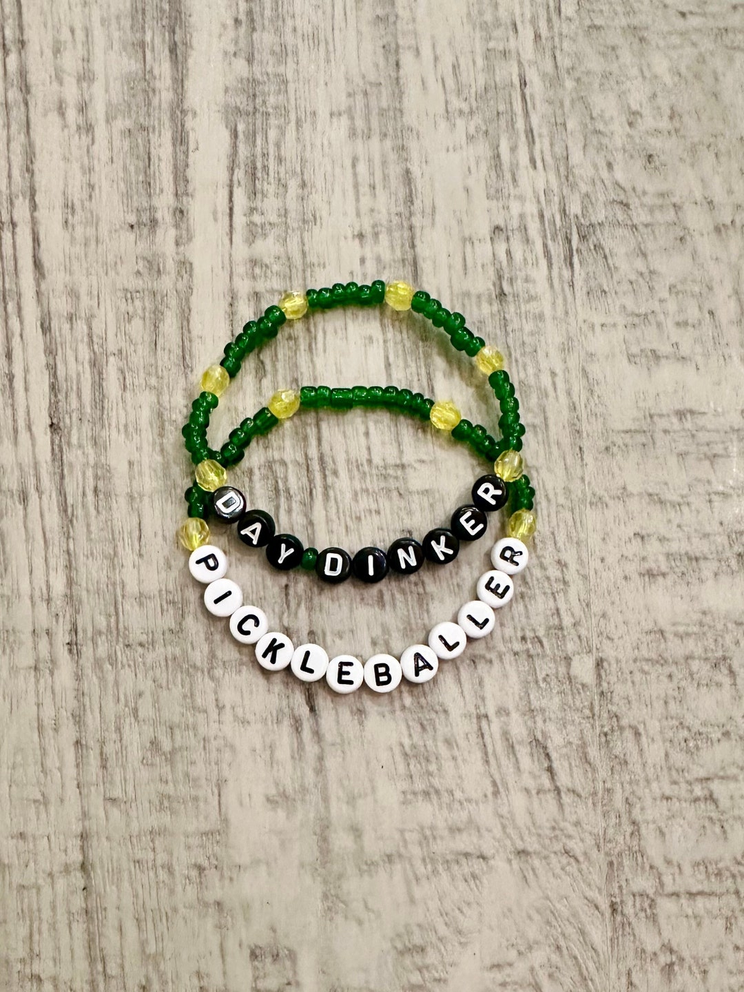 Pickleball Bracelets, Pickleball Presents, 2-pack Bracelets for ...