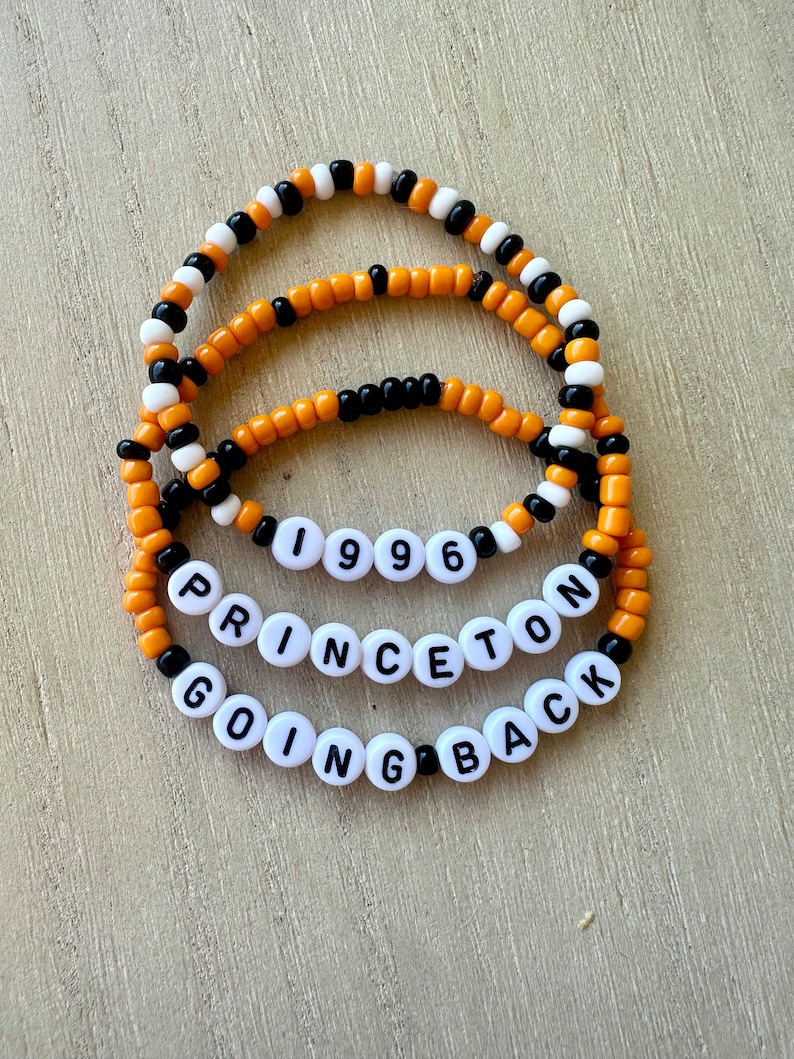 Reunion College Bracelet Custom Bracelet University Personalize Year ...