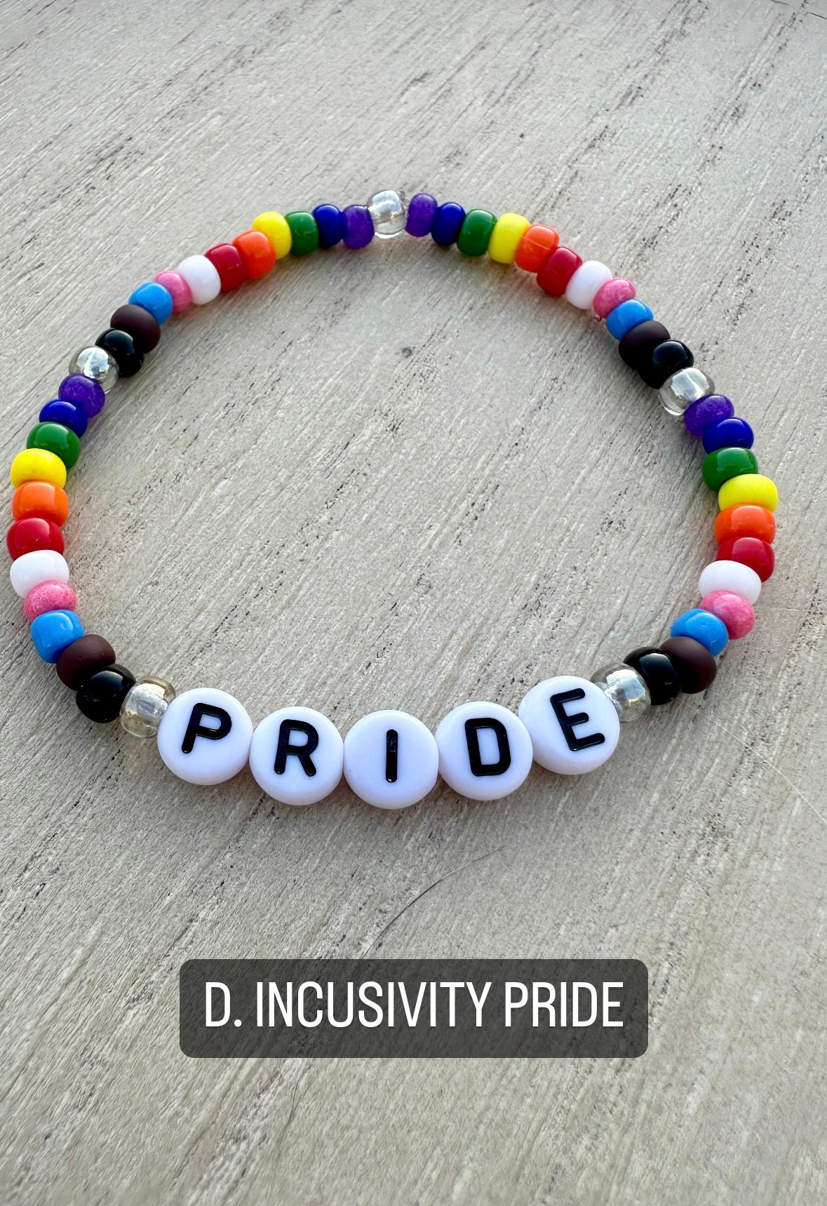 Pride Bracelets Rainbow Jewelry LGBTQIA Bracelet Gay Lesbian Bisexual Transgender Jewelry ...