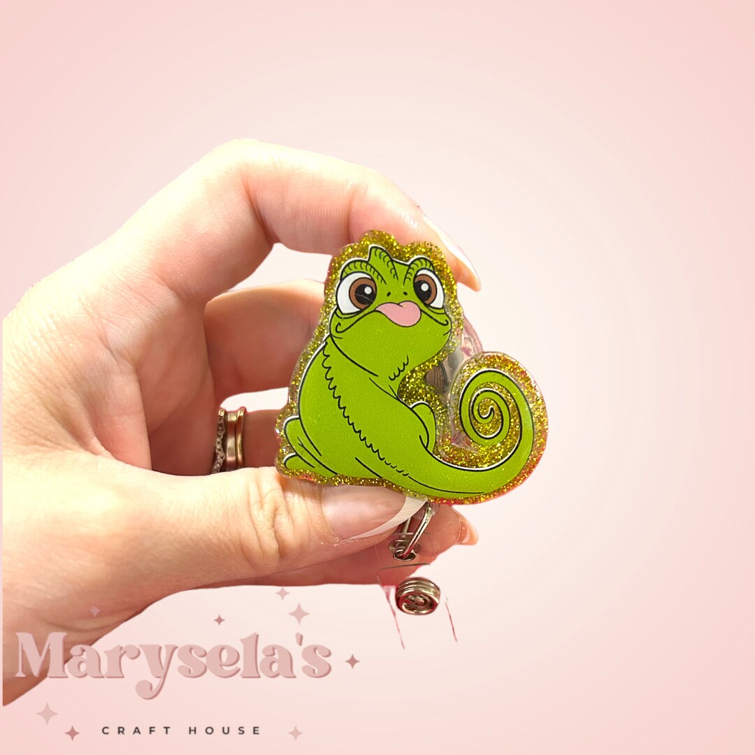 Pascal Badge Reel, Disney Badge Reels - Etsy