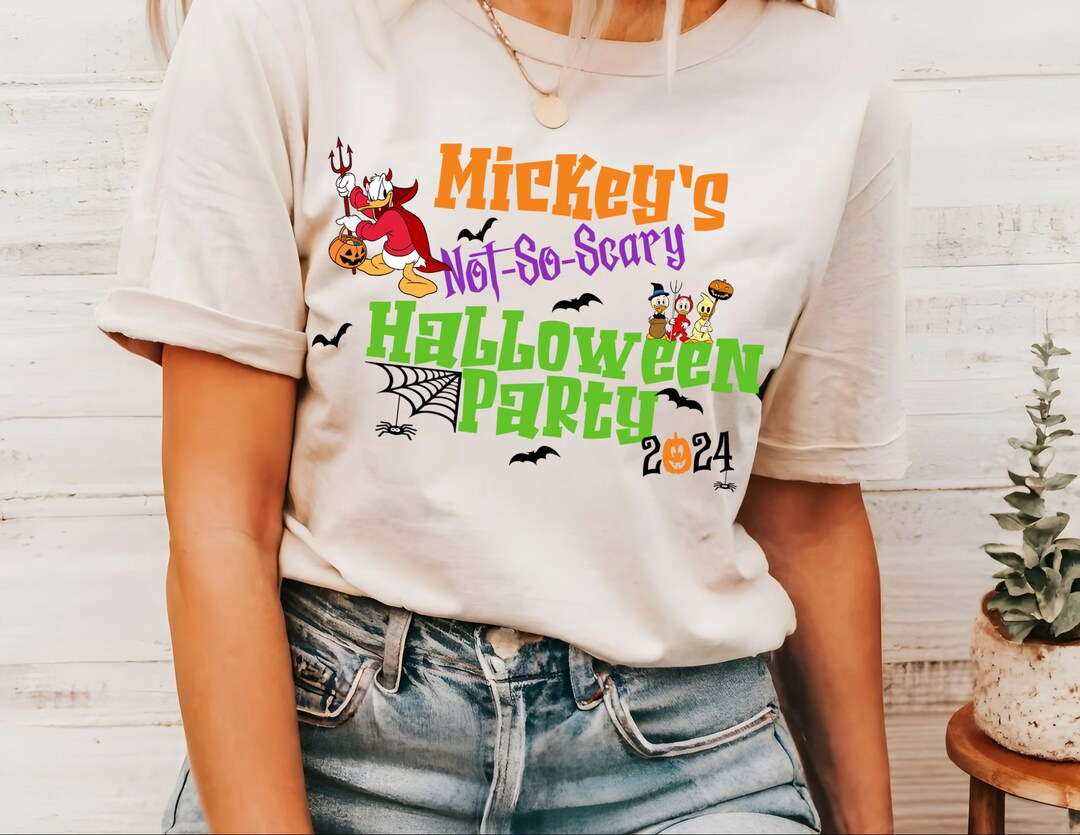 Mickey's Not so Scary Halloween Party Unisex T-shirt design 10, MNSSHP ...