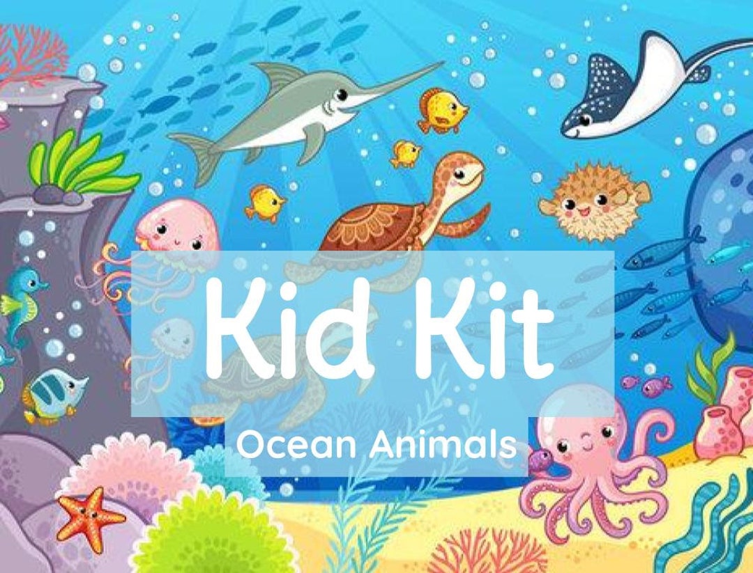 Ocean Animals Kid Kit - Etsy