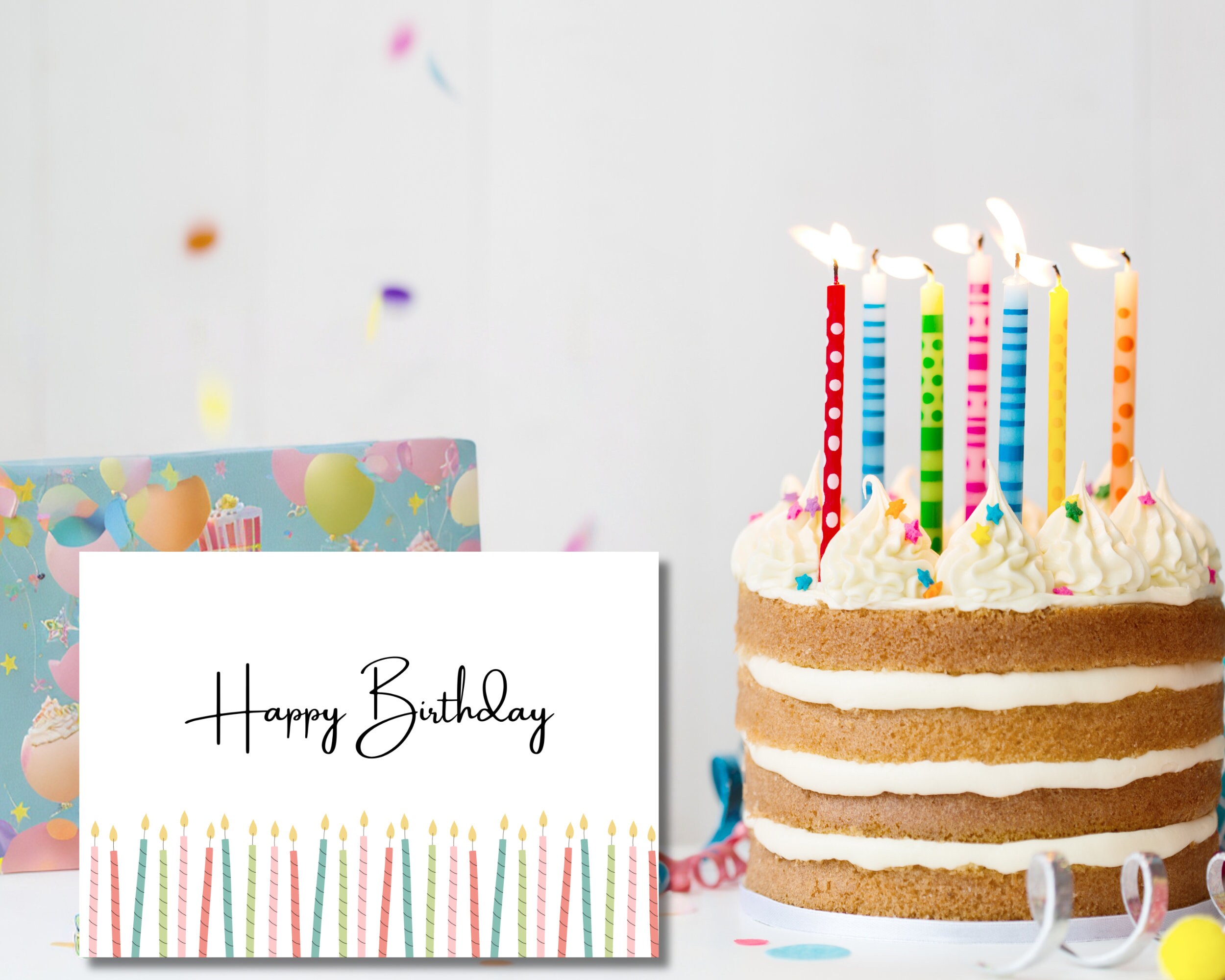 Printable Birthday Card Instant Download Digital Greeting - Etsy Australia