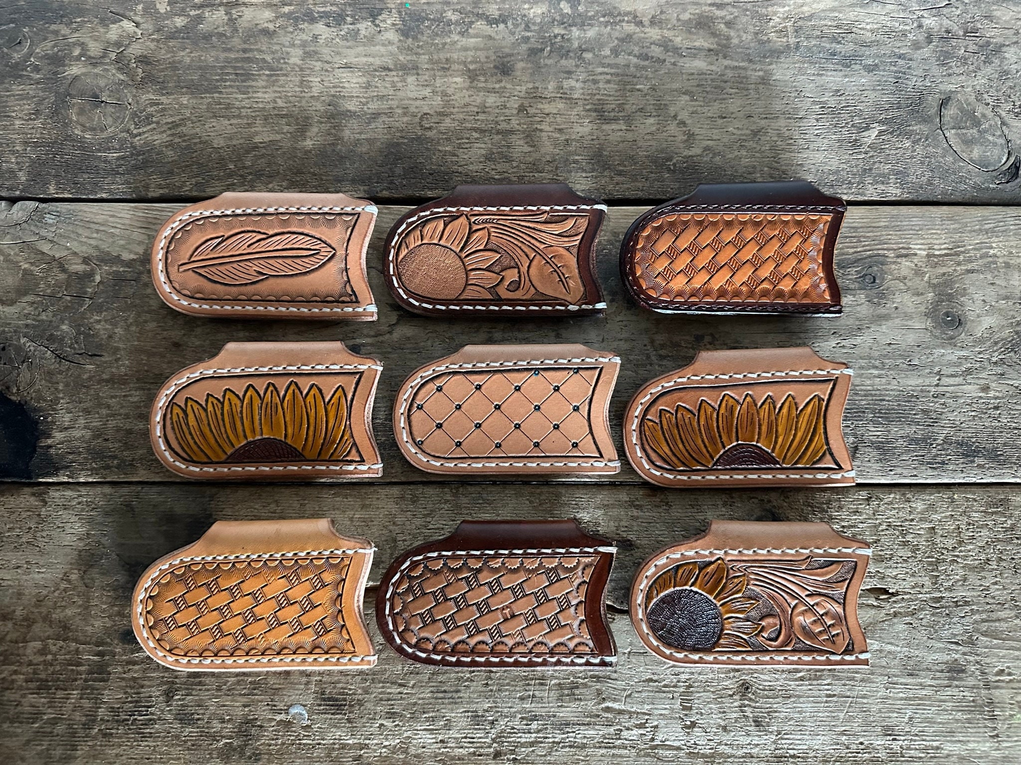 Horizontal Knife Sheath - Etsy