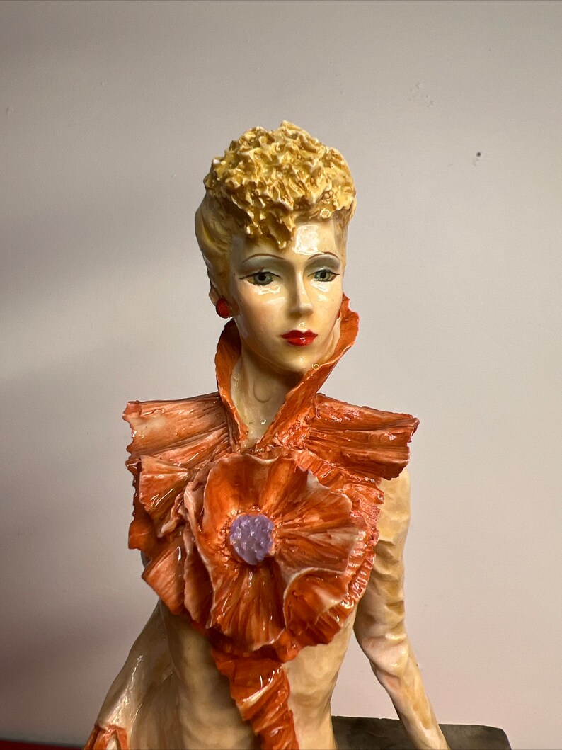 Vintage ,,alexis,, Figurine by Leonardo Fashion Retro 1988 Short Hair ...