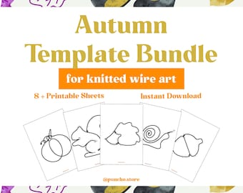 Printable Wire Art Template Bundle | Wire Bending Figure Patterns ...
