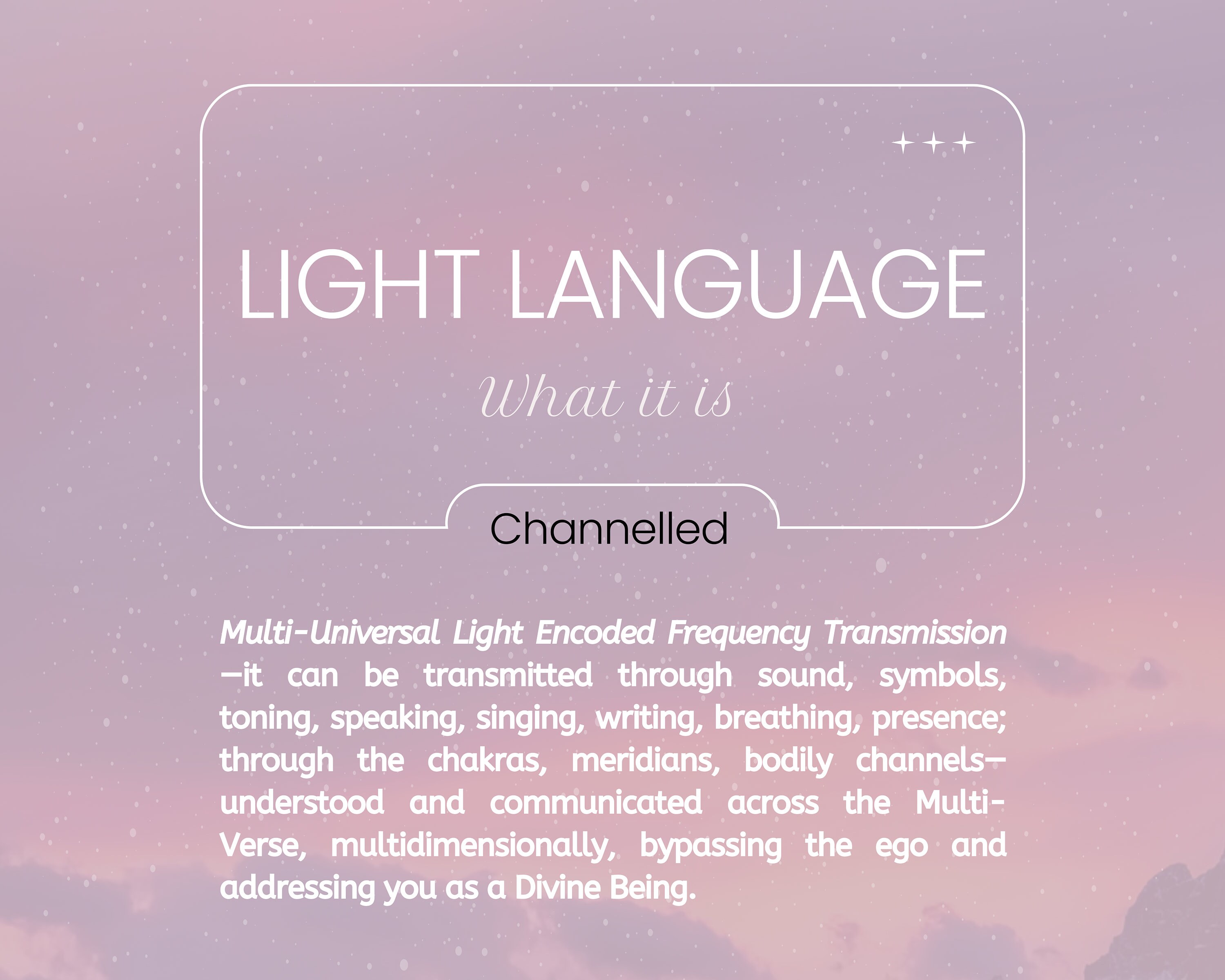 Spirit, Entity, Demonic, Archontic Attachment Completion Light Language ...