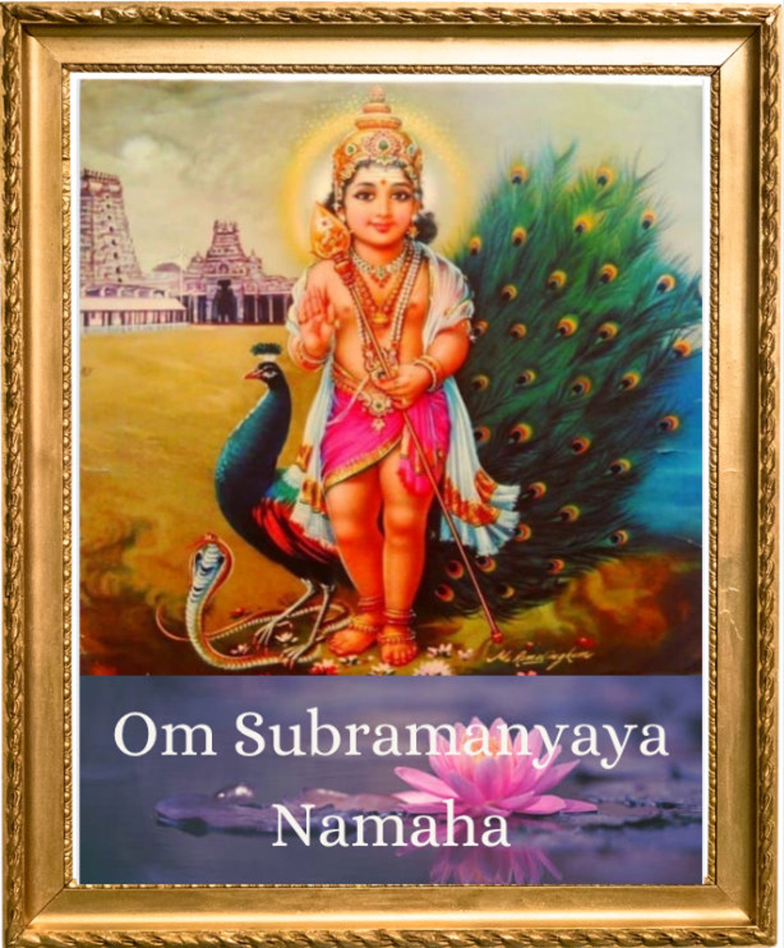 Lord Murugan | Murugan | Religious Art | Hindu Art | Hinduism | Indian ...