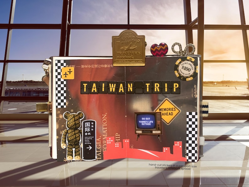 Airport Guide Printable Sticker Sheet | Boarding & Departure Signs ...