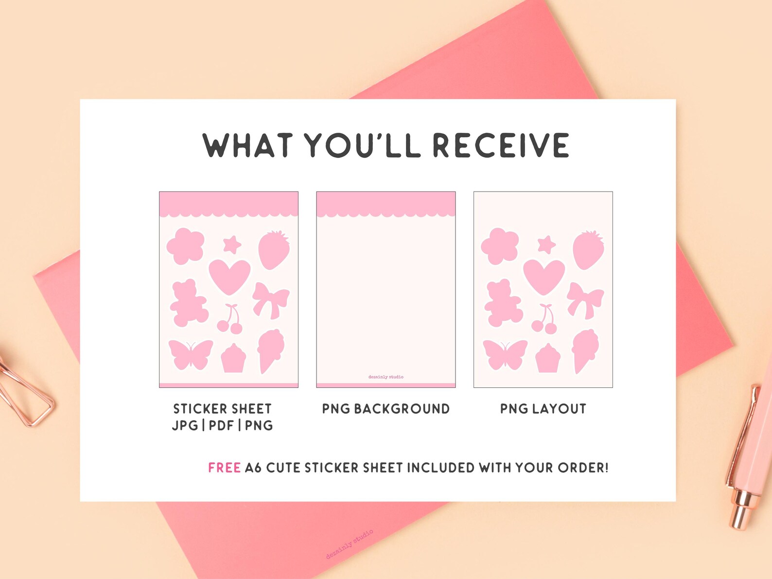 Cupid's Keepsakes Love Printable Sticker Sheet | Aesthetic Relationship ...