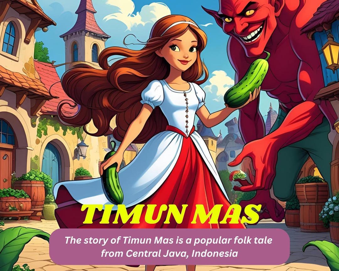 Timun Mas| Short Moral Story Book | Gift for Kids| Kids Bedtime Story ...
